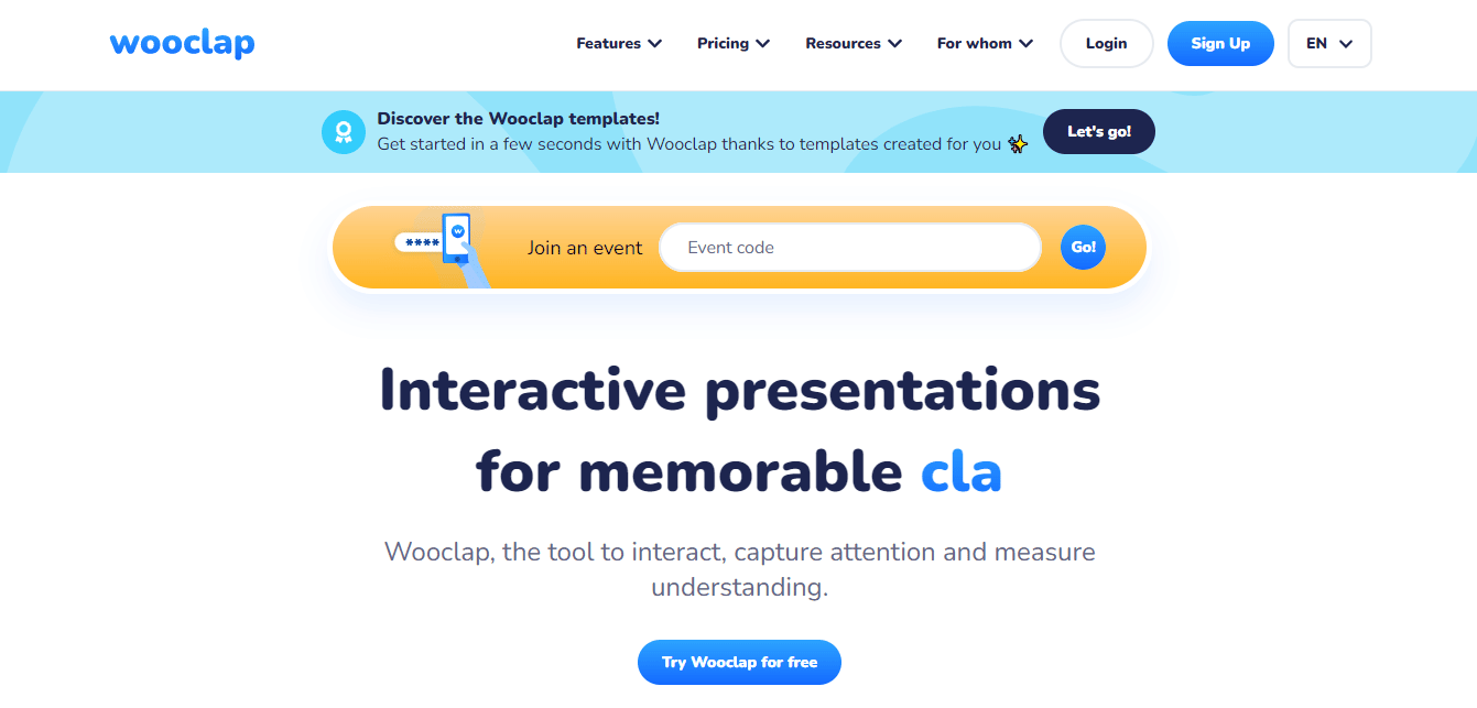 Notre avis sur Wooclap, l'application qui révolutionne l'éducation ...